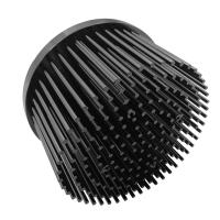 China Extruded Cold Forging Heat Sink Diameter 120mm For 50W LED Light for sale