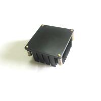 China Durable Antirust Black Anodized Heat Sink , Anti Corrosion Cold Forging Heatsink for sale