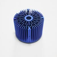 China Blue 85x75mm Cold Forging Heat Sink Anti Corrosion Practical for sale