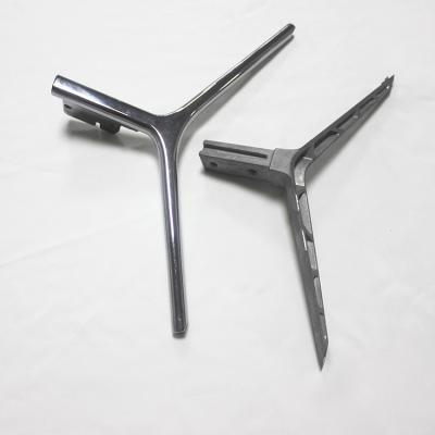 China Anodizing Grey Aluminum Die Cast Products TV Holder For 400T Machine for sale