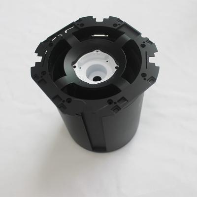 China A380 Basket Loudspeaker Spare Parts , Painting Black Aluminum Alloy Die Casting Parts for sale