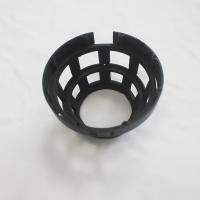 China A380 Basket Loudspeaker Spare Parts , Painting Black Aluminum Alloy Die Casting Parts for sale