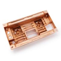 China Anticorrosive Zinc Alloy Die Casting Parts Enclosure With Plating Gold Surface for sale