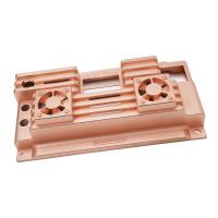 China Anticorrosive Zinc Alloy Die Casting Parts Enclosure With Plating Gold Surface for sale