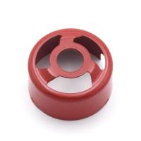 China High Precision CNC Stamping Parts Painting Red AL5052 Practical for sale
