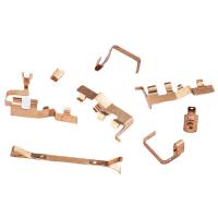 China Switch Electrical CNC Stamping Parts Copper For Silver Contact Rivet for sale