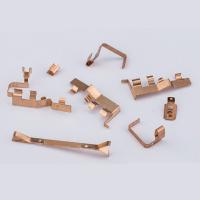 China Switch Electrical CNC Stamping Parts Copper For Silver Contact Rivet for sale