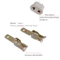 China Stainless Steel Copper CNC Stamping Parts Spring Antenna Socket Antirust for sale