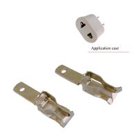 China Stainless Steel Copper CNC Stamping Parts Spring Antenna Socket Antirust for sale
