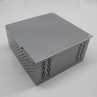 China Anti Corrosion Precision Sheet Metal Parts , Painting Grey Extruded Aluminium Housing for sale