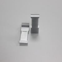 China Industrial Silver Aluminum Extrusion Heat Sink Hard Anodizing for sale