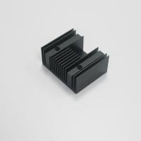 China Anodizing Black Aluminium Heat Sink Extrusion For LED Lights for sale