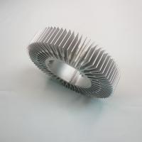 China Sunflower Round Aluminum Extrusion Heat Sink H0004 For LED CPU GPU for sale