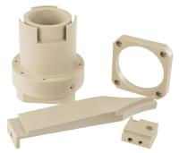 China Plasma Table CNC Machining Plastic Parts Practical Brushed Finish for sale
