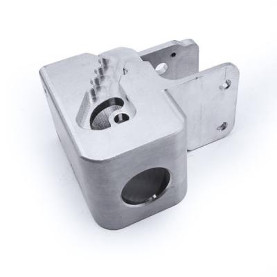 China OEM Anodized CNC Machining Aluminum Parts Tolerance 0.05mm Silvery Color for sale