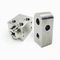 China OEM Anodized CNC Machining Aluminum Parts Tolerance 0.05mm Silvery Color for sale