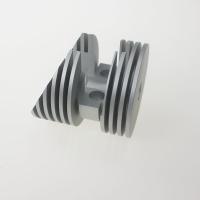 China Industrial CNC Precision Machining LED Lighting Heat Sink With Anodizing Grey for sale