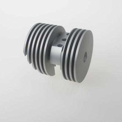 China Industrial CNC Precision Machining LED Lighting Heat Sink With Anodizing Grey for sale