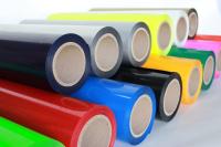 China PES Adhesive Film Copolyester Hot Melt Glue for HTV - 0.05mm to 0.12mm Thickness with 130-145℃ Press Temperature for sale