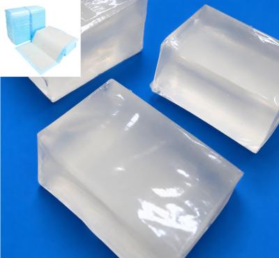 China Hygiene Grade Hot Melt PSA Adhesive for Pet Training Pads 80mm for sale