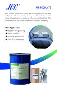 China High Strength PUR Hot Melt Adhesive 3000-4000 mPa·s for Textile Lamination for sale