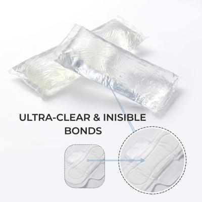 China JCC Sanitary Napkin Wing Fixation PSA Hot Melt Adhesive for Panty Liners for sale