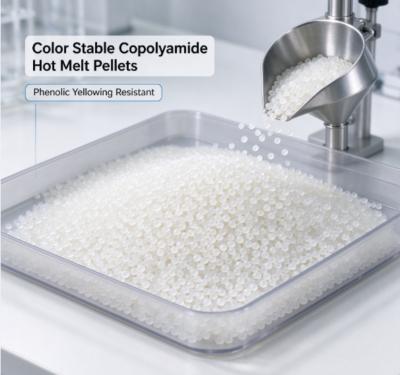 China Color Stable PA Pellets Copolyamide Hot Melt Granules For Hot Melt Yarn Extrusion Phenolic Yellowing Resistance for sale