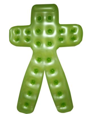 China Custom Inflatable Human Body Shape Pool Float 274cm PVC for Sale for sale