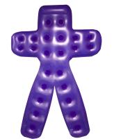 China Custom Inflatable Human Body Shape Pool Float 274cm PVC for Sale for sale