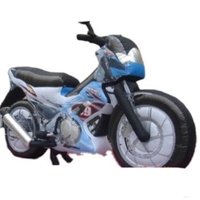 China Life Size Inflatable Motorcycle 3m L x 2m H for Advertising and Promotion Custom Colors for sale