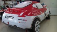 China Customized High Quality Advertising PVC Inflatable Car Model For Sale for sale