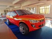 China Full size Inflatable SUV car model for advertising for sale
