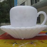 China Custom Giant Inflatable Cup 3m High with Logo for Advertising Promotion for sale