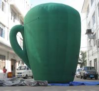 China Factory Custom Giant Inflatable Cup With Logo For Product Promotion for sale