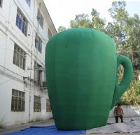 China Factory Custom Giant Inflatable Cup With Logo For Product Promotion for sale