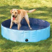 China Customizable Inflatable Pet Bathtub 80x20cm PVC Dog Bath Tub for Indoor Outdoor Use for sale