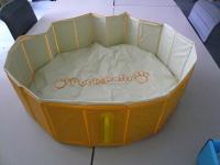 China Customizable Inflatable Pet Bathtub 80x20cm PVC Dog Bath Tub for Indoor Outdoor Use for sale