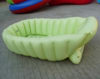 China Wholesale PVC Folding Bath Tub for Kids Inflatable Bathtub 75x52x28cm Custom Logo for sale