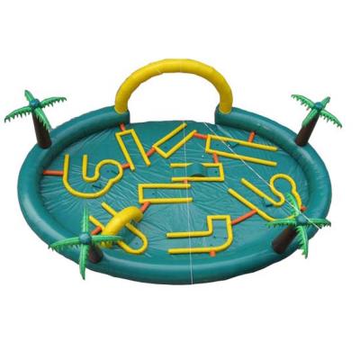 China Inflatable Golf Course 9.14m x 6m x 2.1m PVC Tarpaulin Sport Game for Outdoor Play for sale