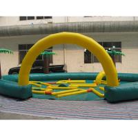 China Inflatable Golf Course 9.14m x 6m x 2.1m PVC Tarpaulin Sport Game for Outdoor Play for sale