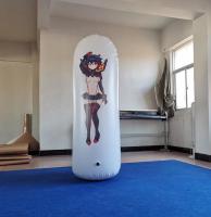 China Customized quality PVC inflatable anime inflatable pillow for sales for sale