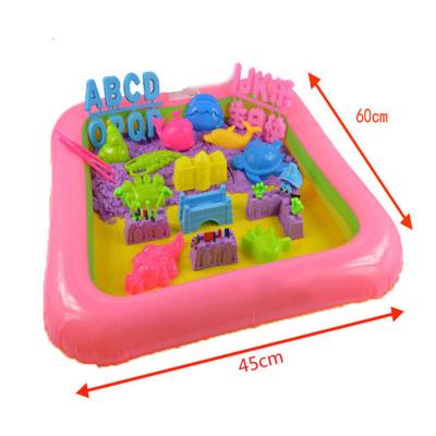 China PVC Inflatable Sand Mold for Children Clay Toys 0.25mm Custom Size for sale