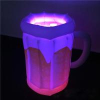 China LED light Inflatable Ice Bucket Beer Drink Cooler Floating Cooler for sale