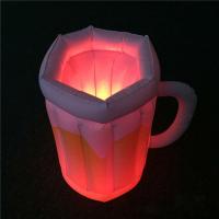 China LED light Inflatable Ice Bucket Beer Drink Cooler Floating Cooler for sale