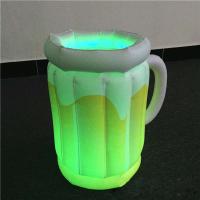 China LED light Inflatable Ice Bucket Beer Drink Cooler Floating Cooler for sale