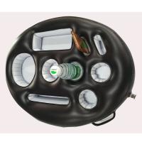 China Inflatable Spa Bar Hot Tub Floating Drinks and Food Holder Tray 70cm PVC for sale