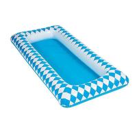 China Factory Custom Cheap PVC Inflatable Cooler Ice Bucket Floating Drink Holder for sale