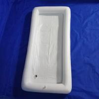 China Factory Custom Cheap PVC Inflatable Cooler Ice Bucket Floating Drink Holder for sale