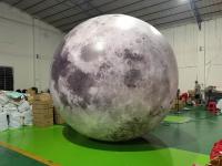 China factory wholesale exquisite inflatable moon with LED lighting for decoration for sale