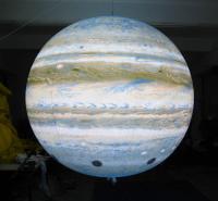 China Customize quality inflatable jupiter with LED light for advertising decoration for sale
